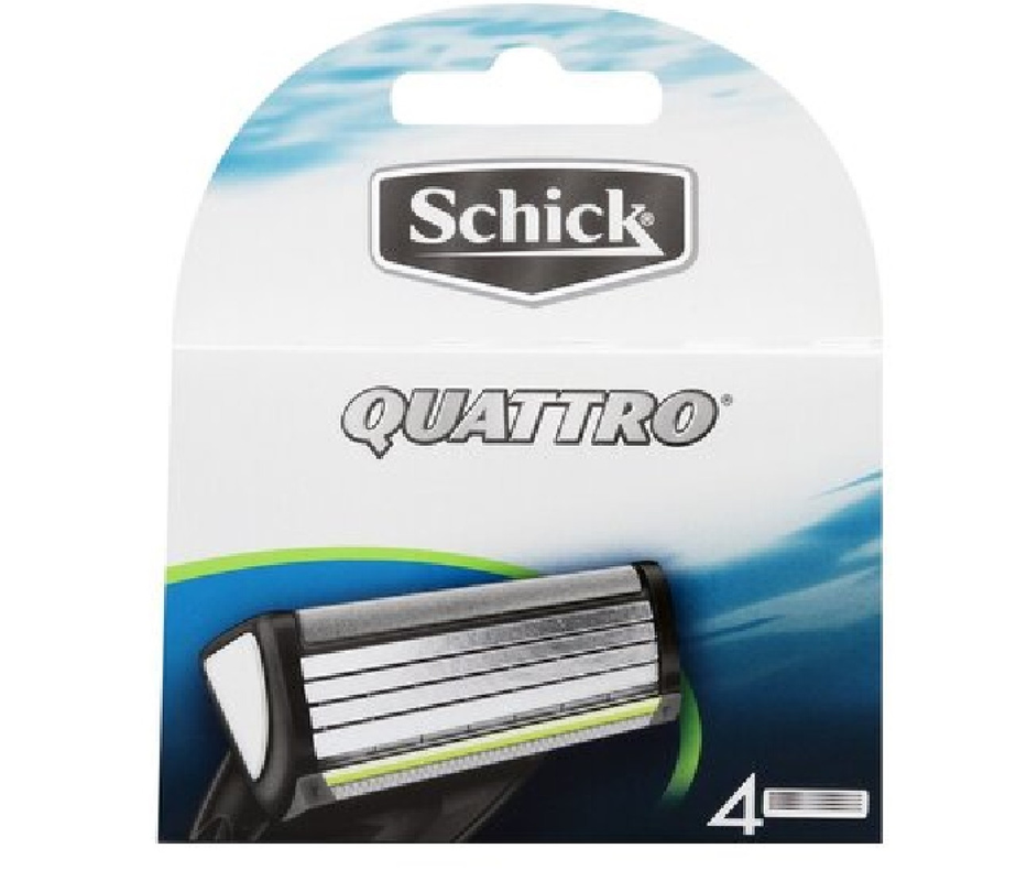 SCHICK QUATTRO FOR MEN 4 REFILL | Rosh Medical Company